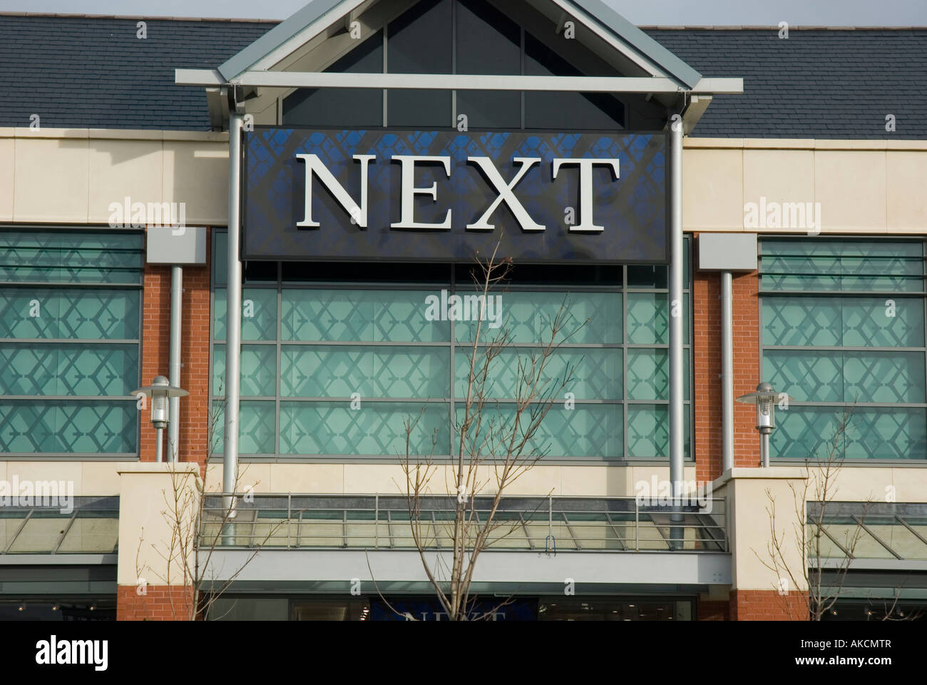 Next Department store sign Stock Photo - Alamy