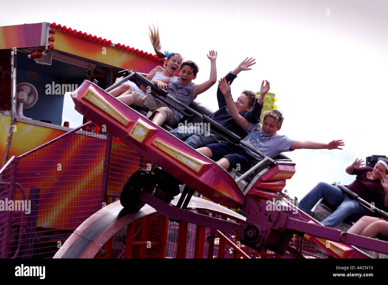 Mini funfair hi-res stock photography and images - Alamy