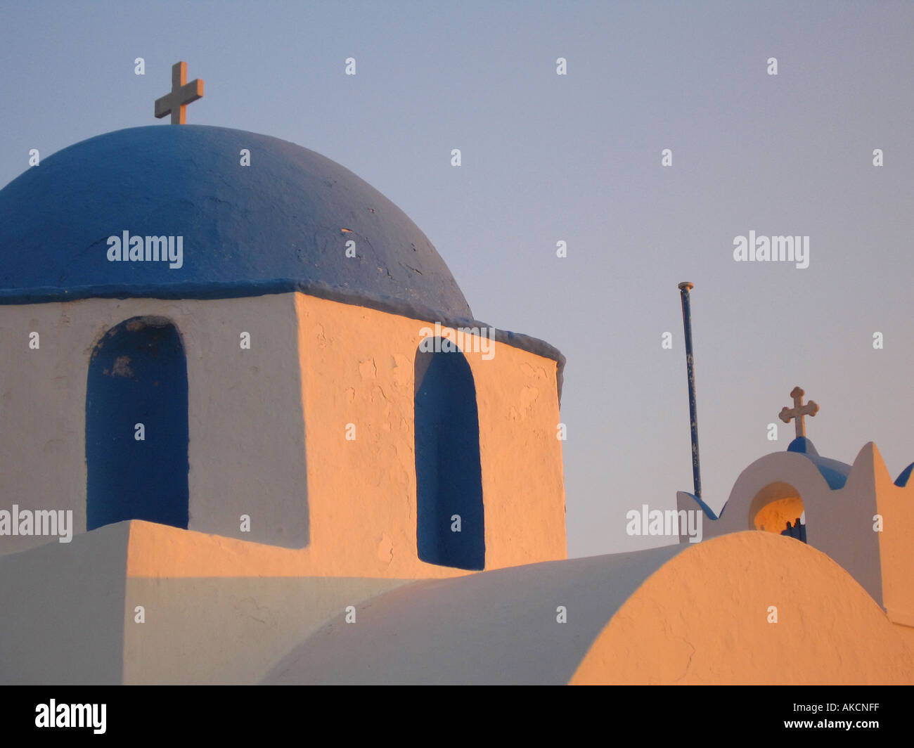 greek church dome Stock Photo - Alamy