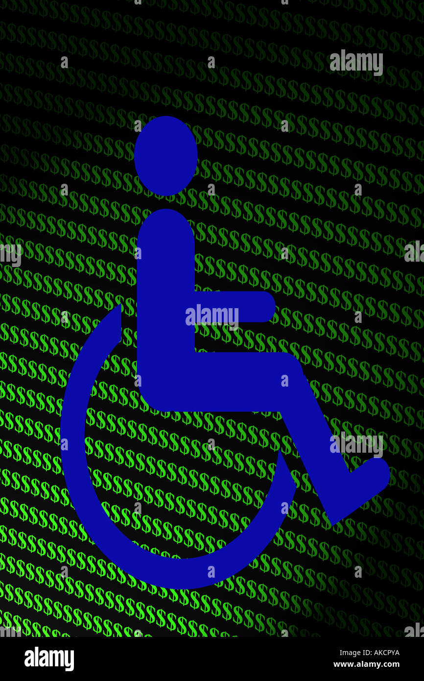 A Stock Photograph of a illustration representing the cost of being ...