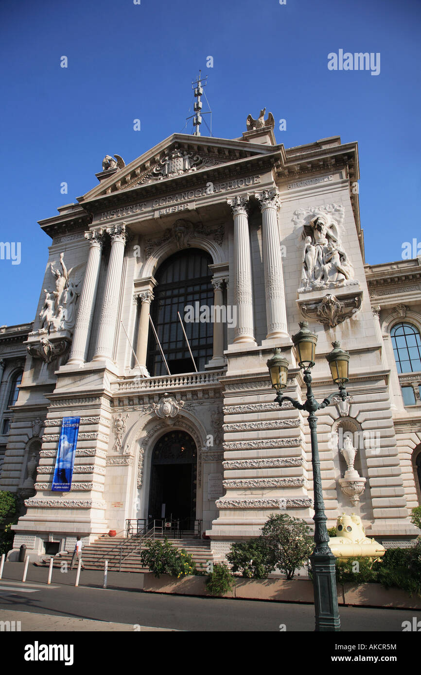 Monaco Musée Océanographique museum Stock Photo - Alamy
