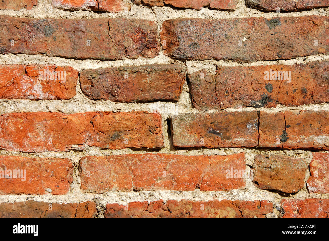 Old, crumbling brick wall Stock Photo - Alamy