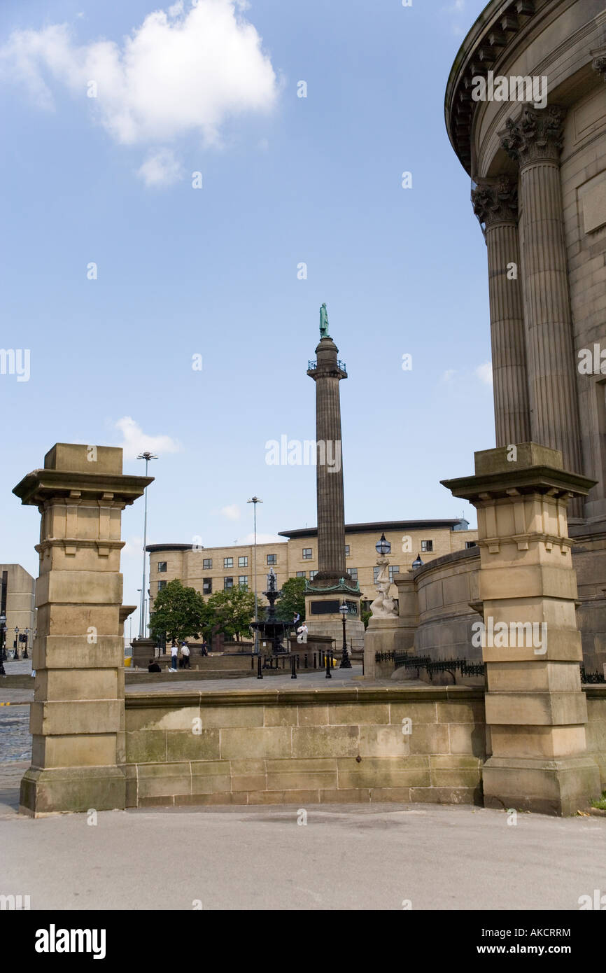 Wellington's Column or the Waterloo Memorial monument in William Brown ...