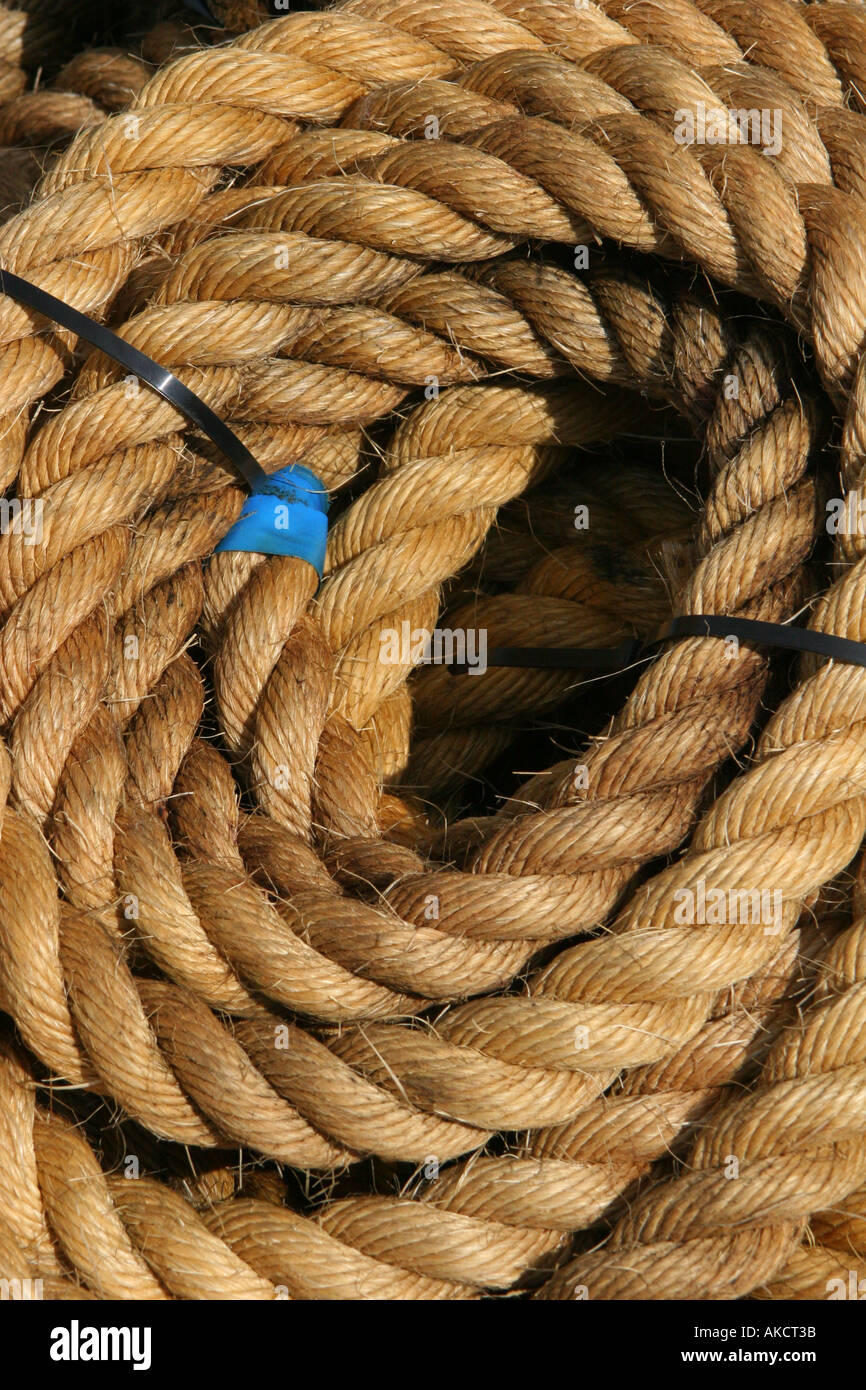 Coconut fibre rope hi-res stock photography and images - Alamy