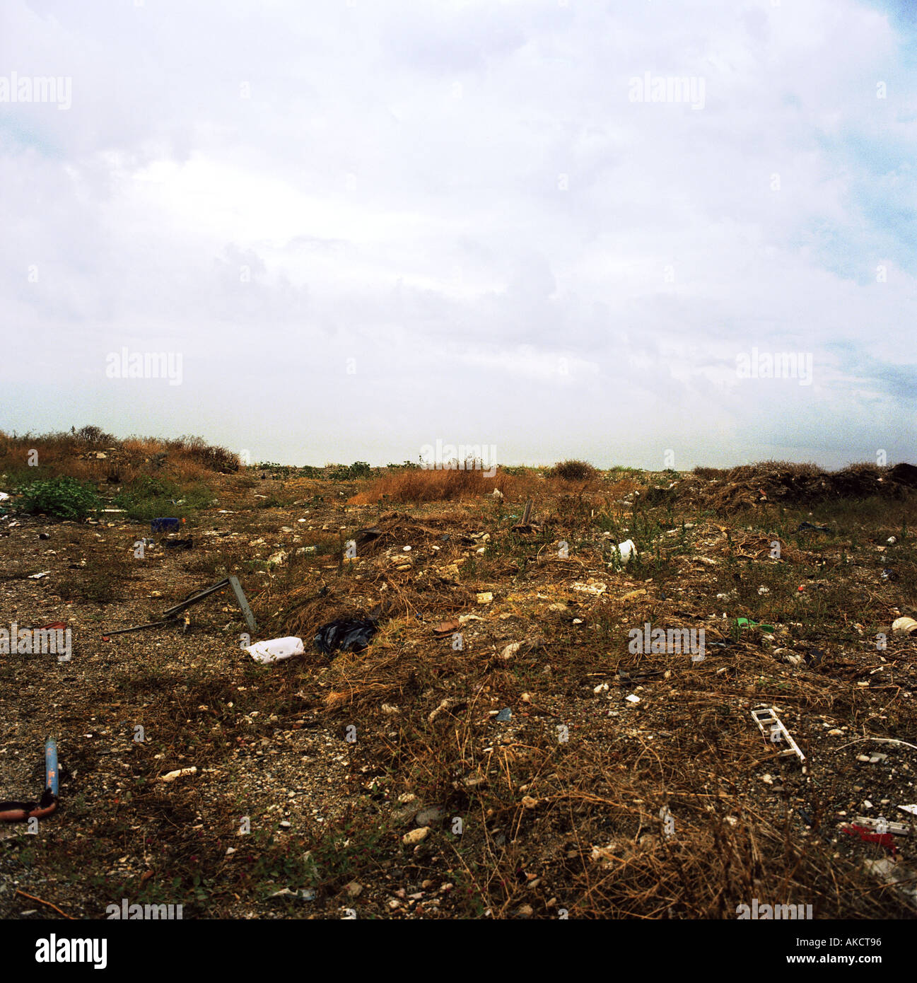 Neglect and polluted landscape Stock Photo - Alamy
