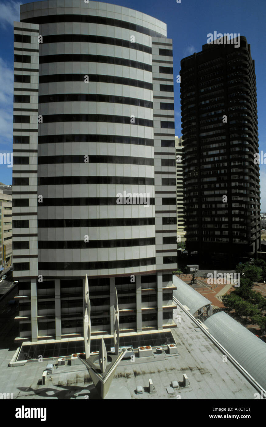 South Africa Western Cape Cape Town downtown highrise buildings Stock ...