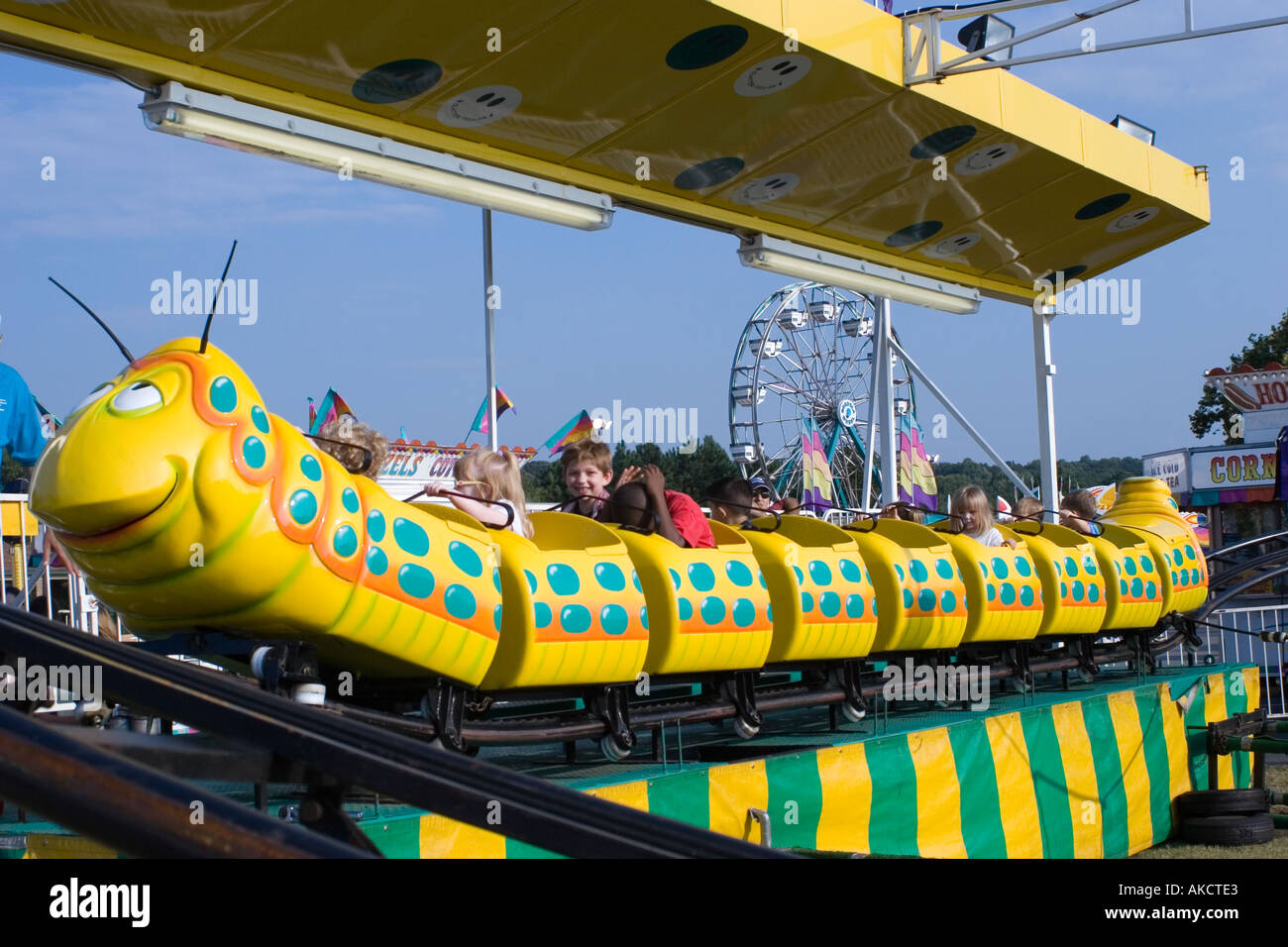 rides at the state fair Stock Photo - Alamy