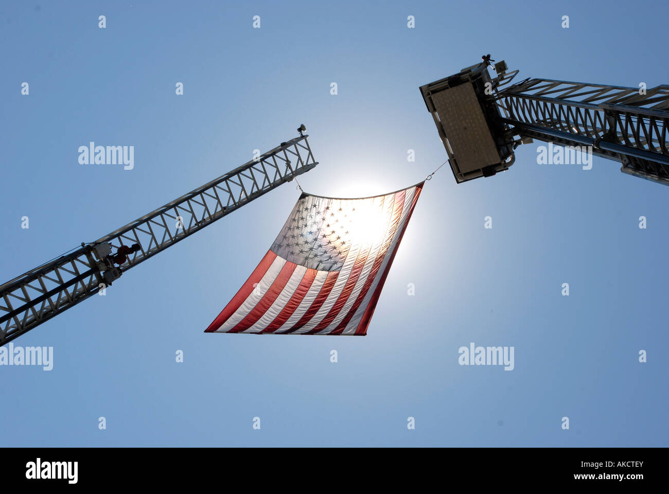 A memorial to a fallen American firefighter Stock Photo - Alamy