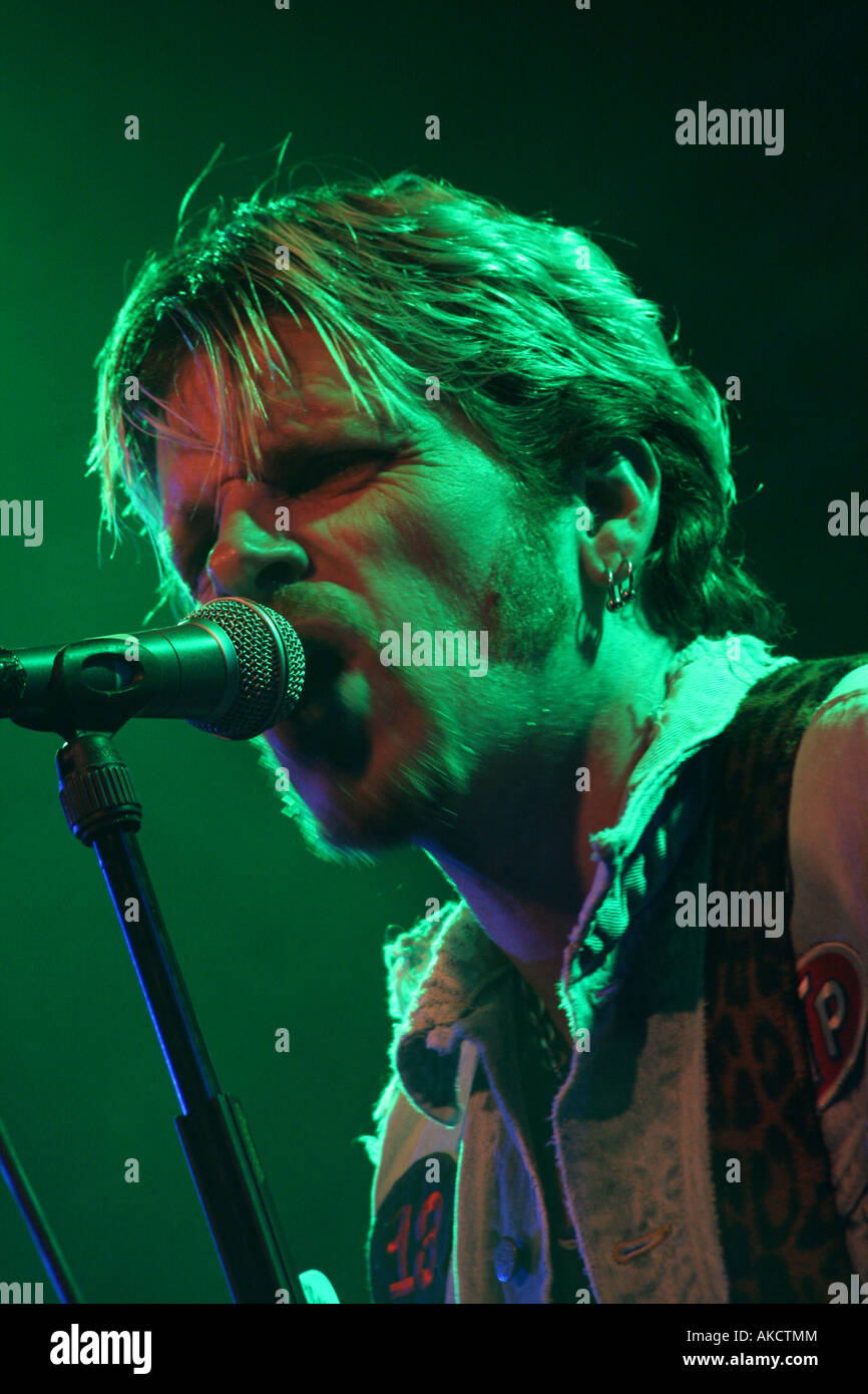 The Almighty British Rock Heavy Metal Band at Bulldog Bash 2006 Stock ...