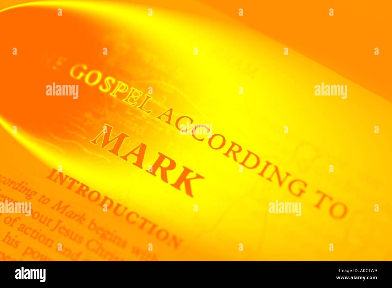 Bible story mark hi-res stock photography and images - Alamy