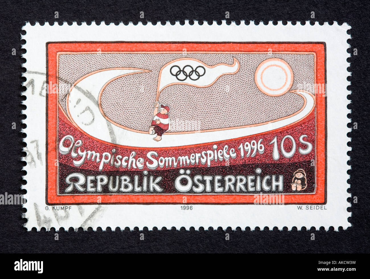 Austrian postage stamp Stock Photo - Alamy