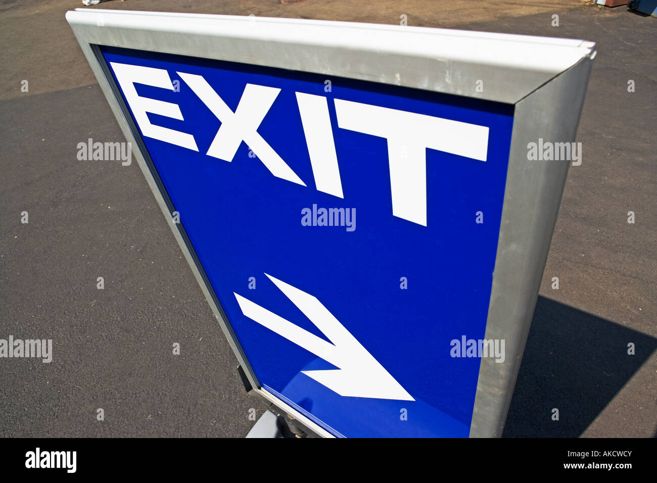 EXIT SIGN, COMMUNICATIONS, DIRECTION, DIRECTIONAL SIGN, ENGLISH TEXT ...