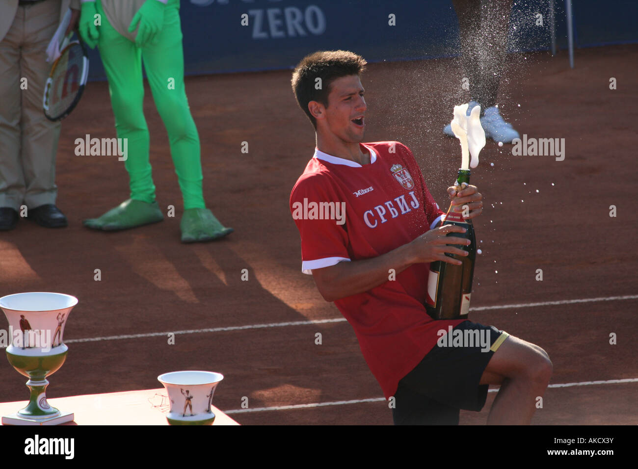 Estoril Open 2007 - Men's final - Novak Djokovic vs Richard Gasquet ...