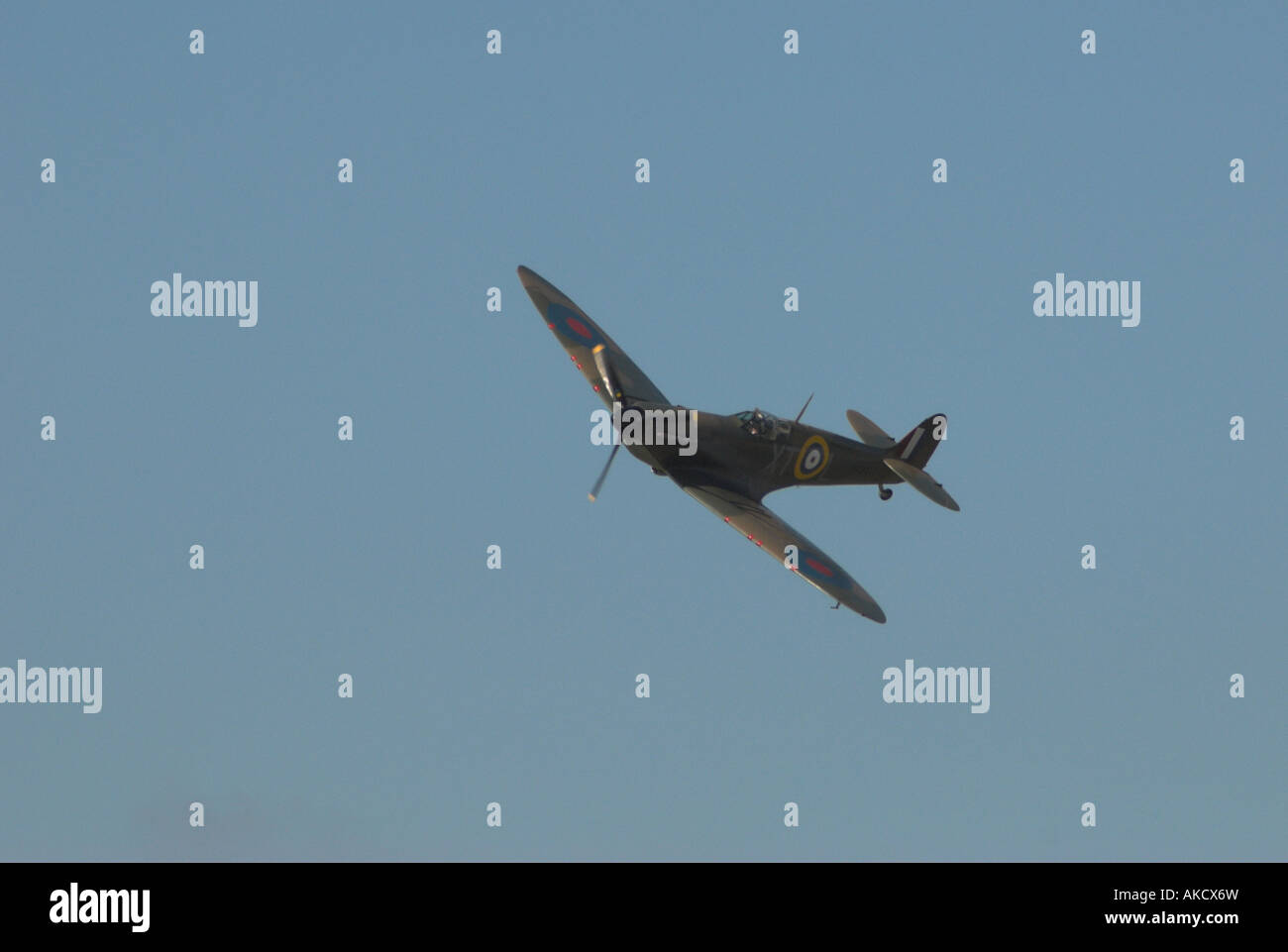 Spitfire P7350 of the Battle of Britain Memorial Flight at Shoreham ...