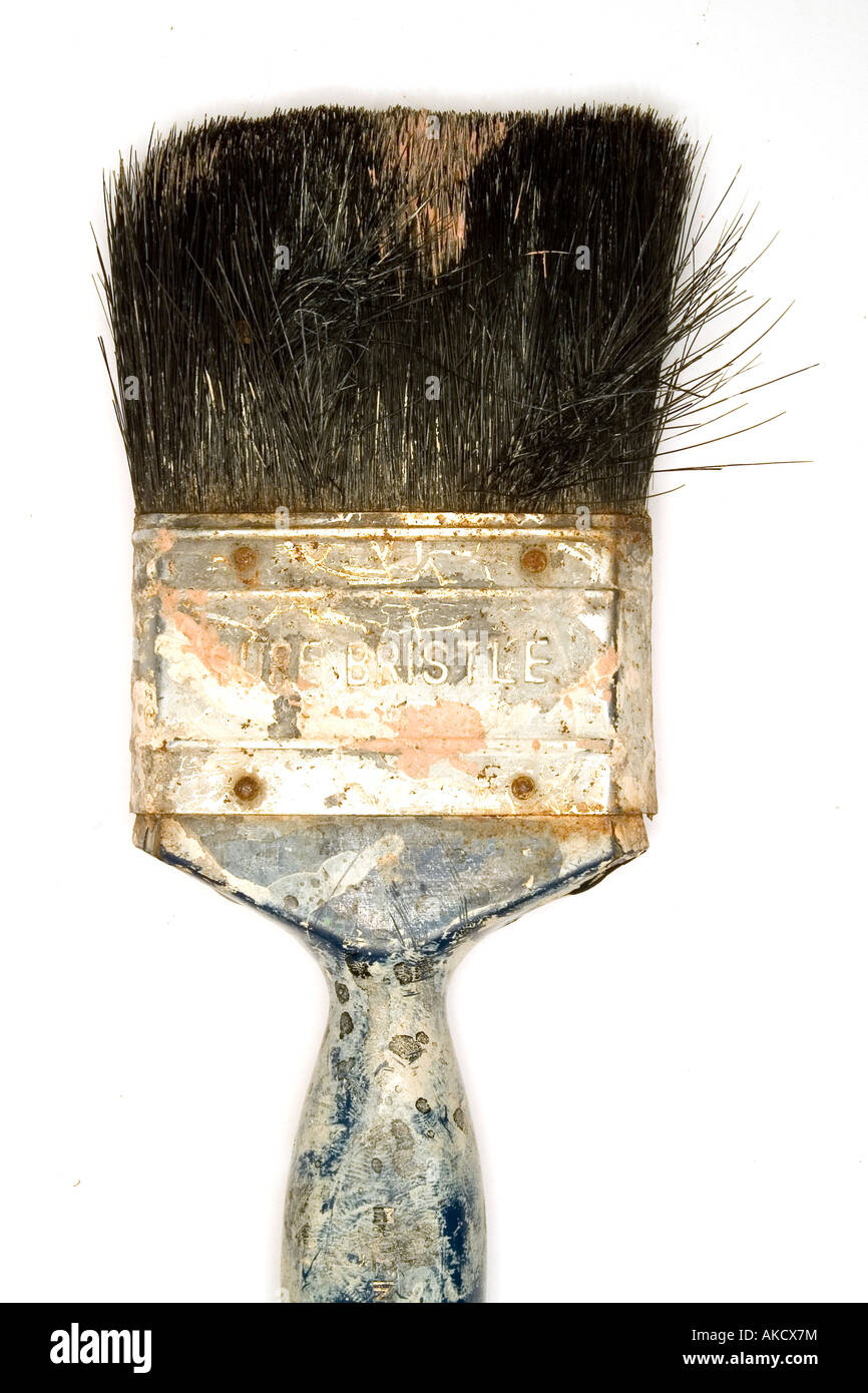 Colorful paint brush Stock Photo - Alamy