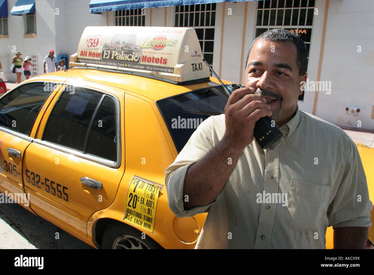 Miami Beach Florida,Ocean Drive,taxi,taxis,cab,cabs,driver,fare ...