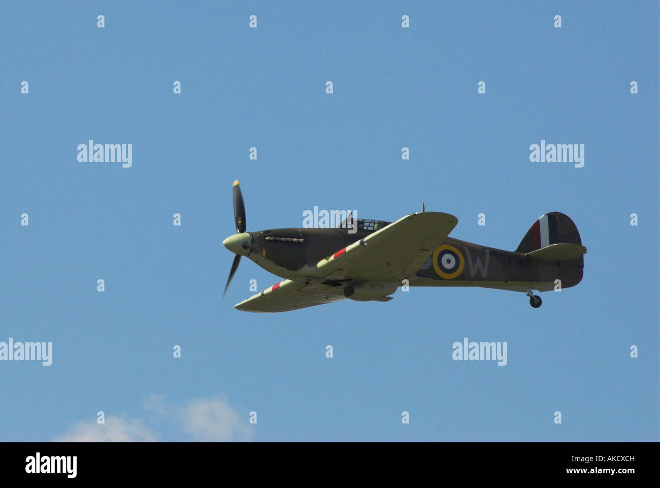 Hurricane LF363, a MkIIc and part of the Battle of Britain Memorial ...