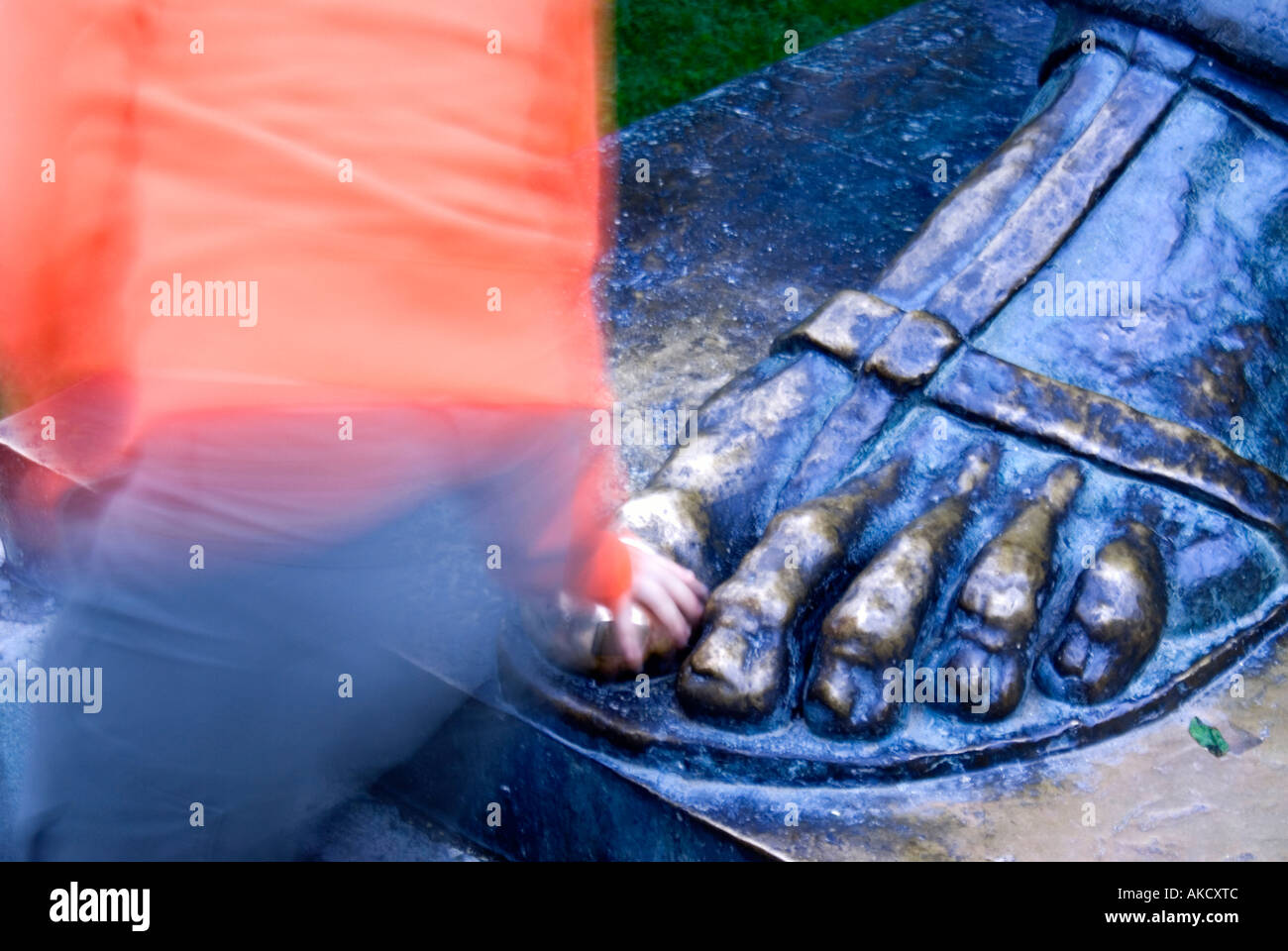 Split Croatia Bronze Foot High Resolution Stock Photography and Images ...