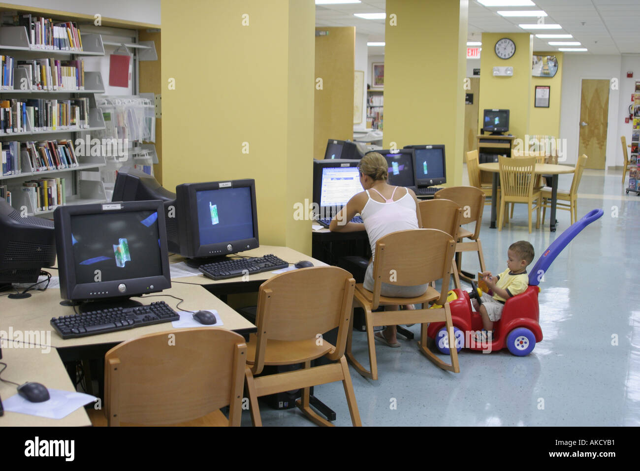Miami Beach Florida,Alton Road,South Shore Public Library,Hispanic ...