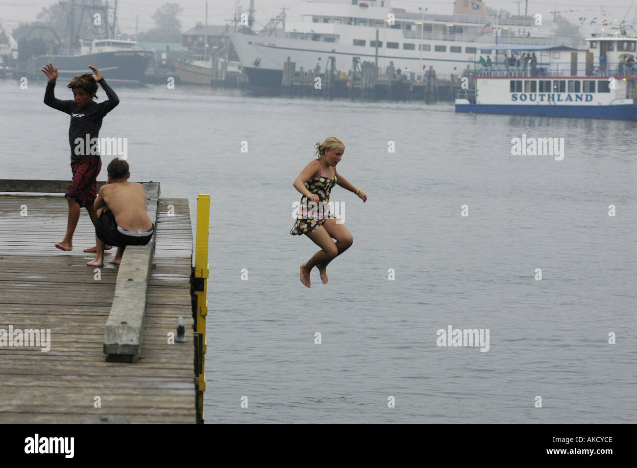 Point Judith Lighthouse Nagarransett Block Island Sound Atlantic Ocean ...