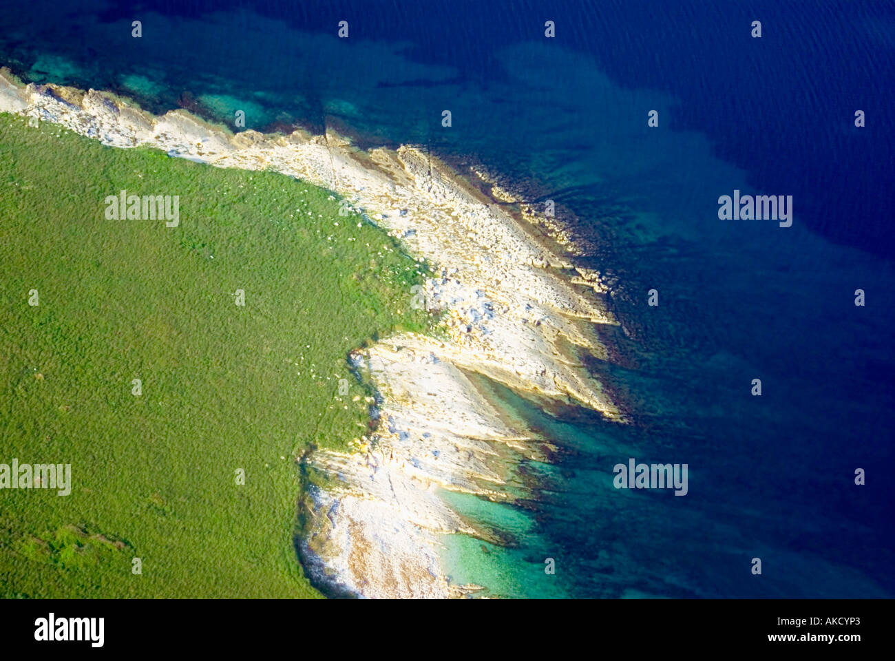 Croatia, Istra peninsula, seashore, aerial view Stock Photo - Alamy