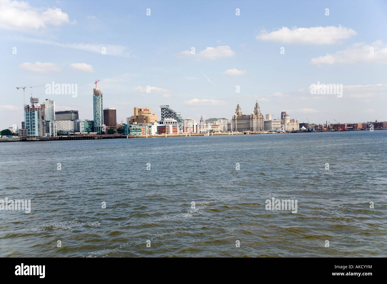 The Three Graces, Liver,Cunard and Port of Liverpool Buildings on the ...