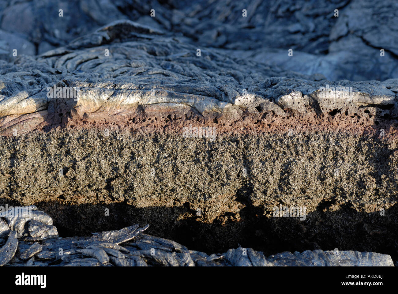 Cooled Pahoehoe Lava Flow High Resolution Stock Photography and Images ...