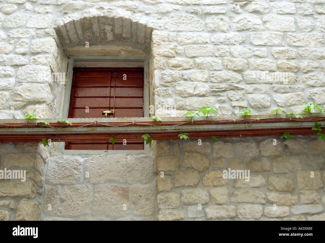 Exterior Recessed Stone Window