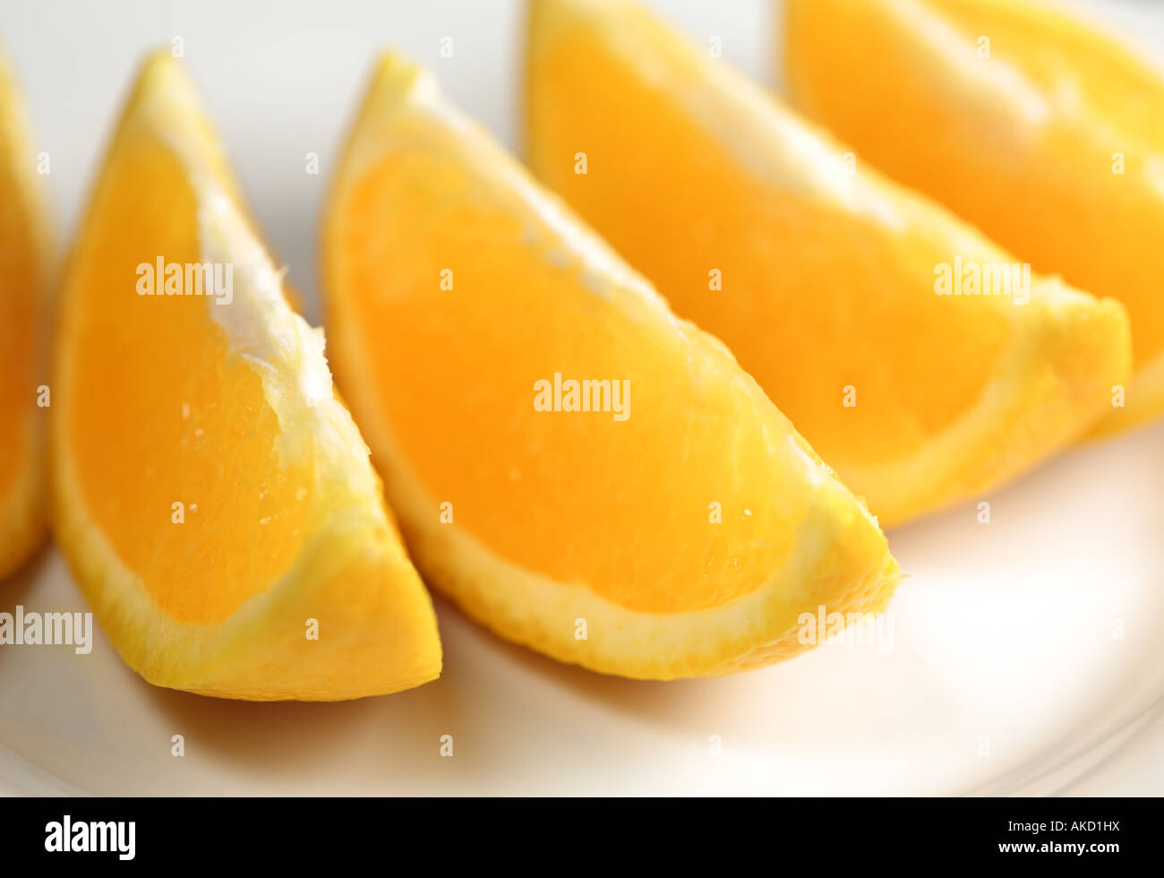 sections of an orange Stock Photo - Alamy