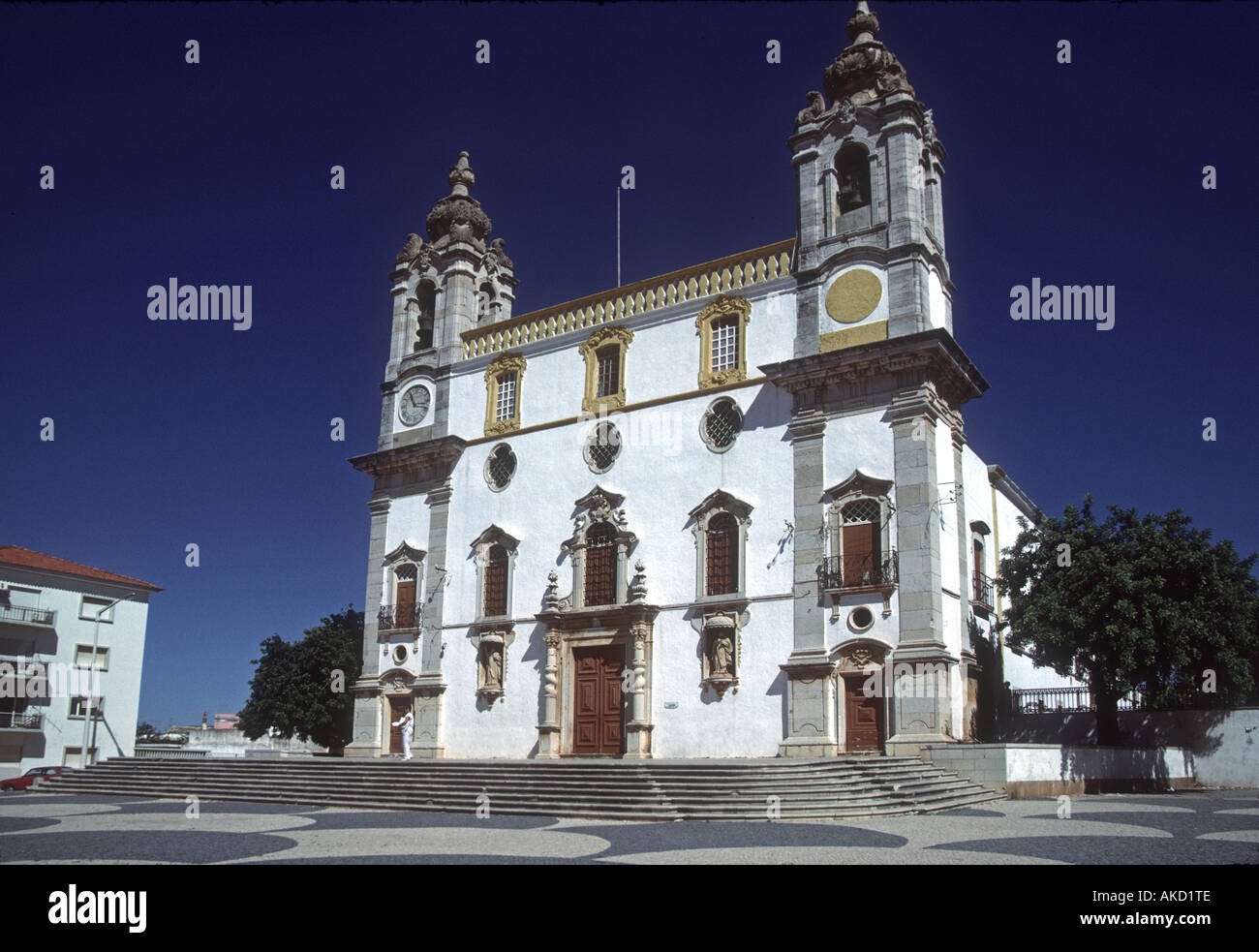 Nossa Senhora do Carmo church, Faro, Portugal Stock Photo - Alamy