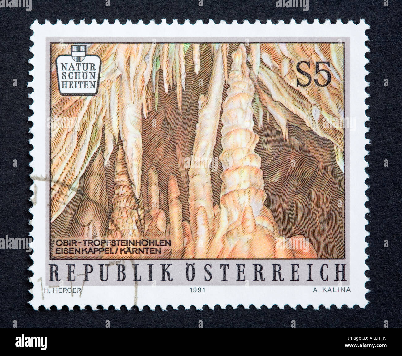 Austrian postage stamp Stock Photo - Alamy