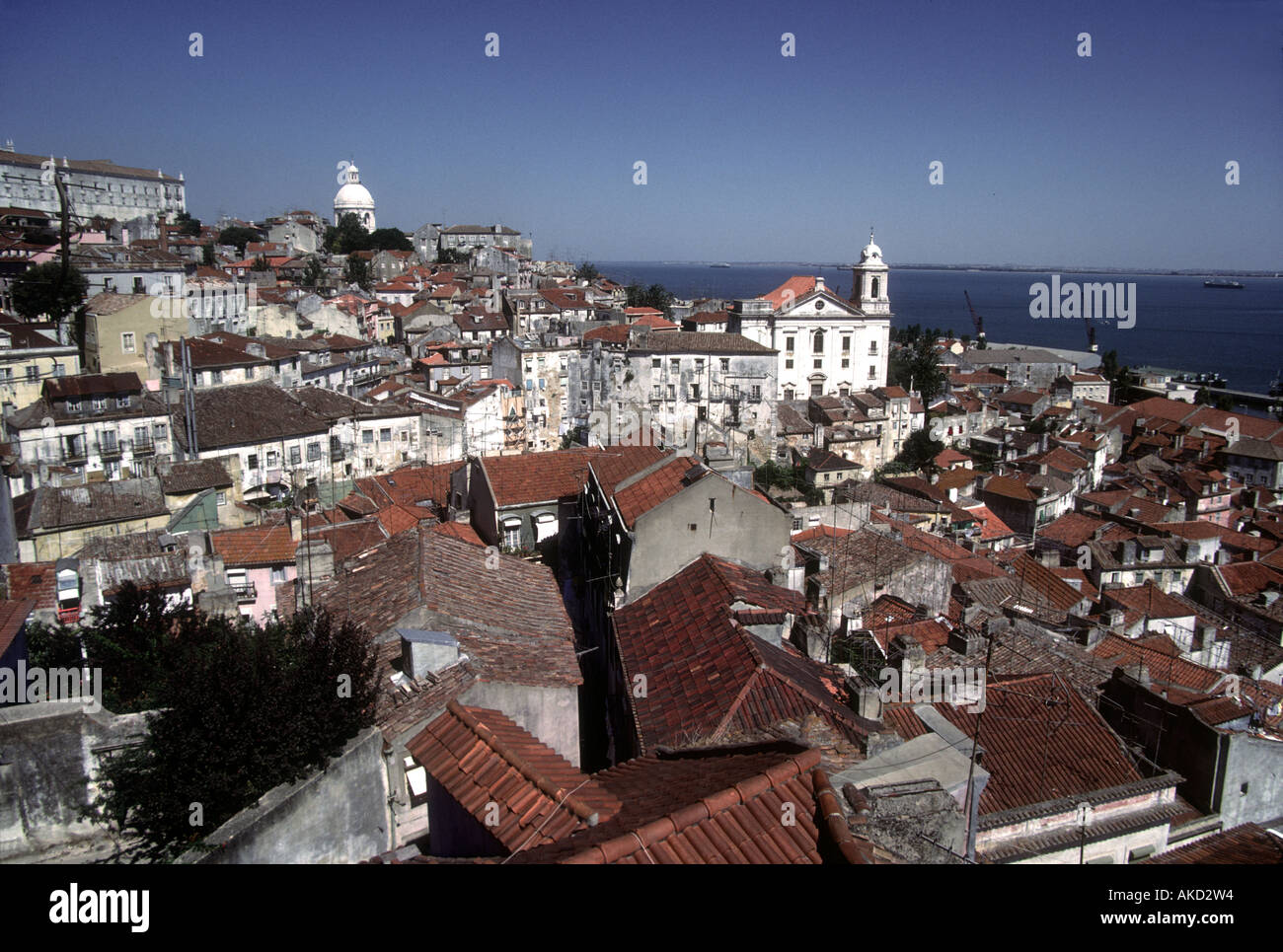 Panoramic view lisbon hi-res stock photography and images - Alamy