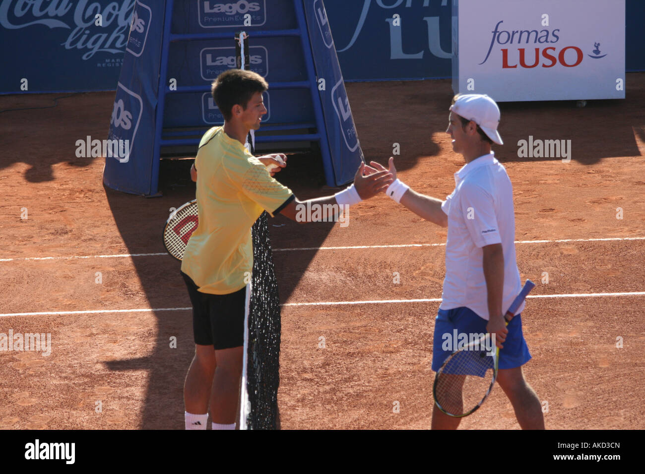 Estoril Open 2007 - Men's final - Novak Djokovic vs Richard Gasquet ...