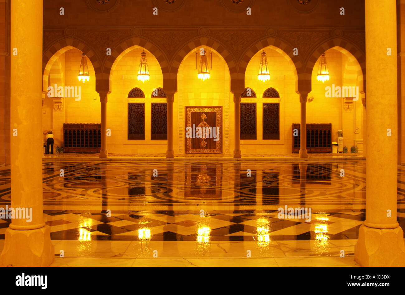 Bahaa Hariri Mosque Saida Lebanon Stock Photo - Alamy