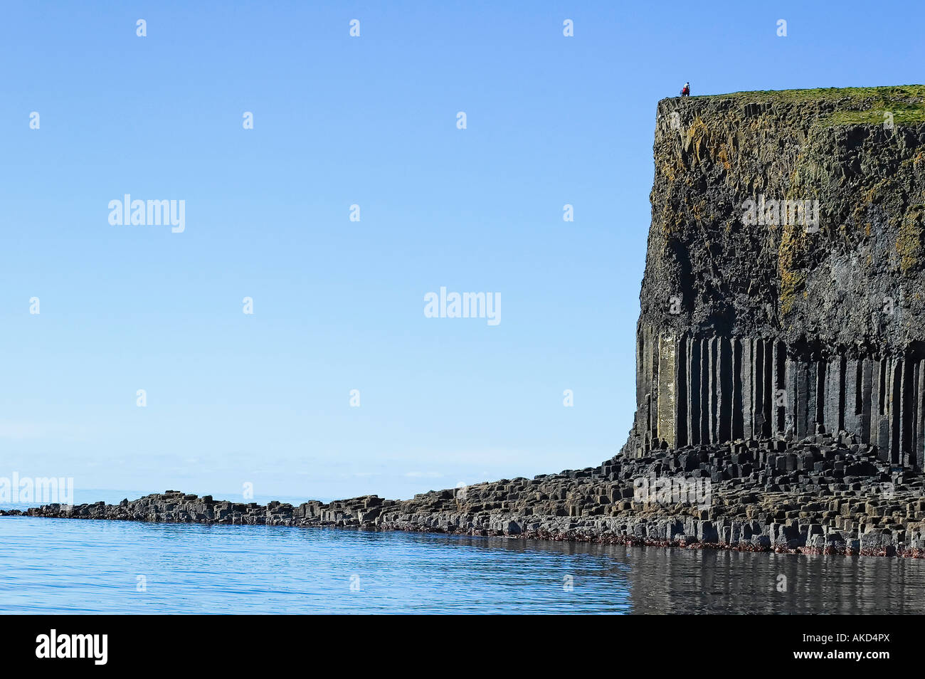 Basalt Columns, Staffa Island Stock Photo - Alamy