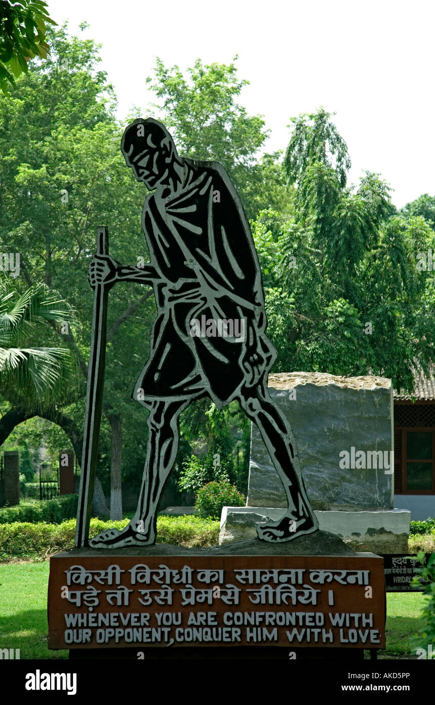 Mahatma Gandhi In Dandi March Sketch