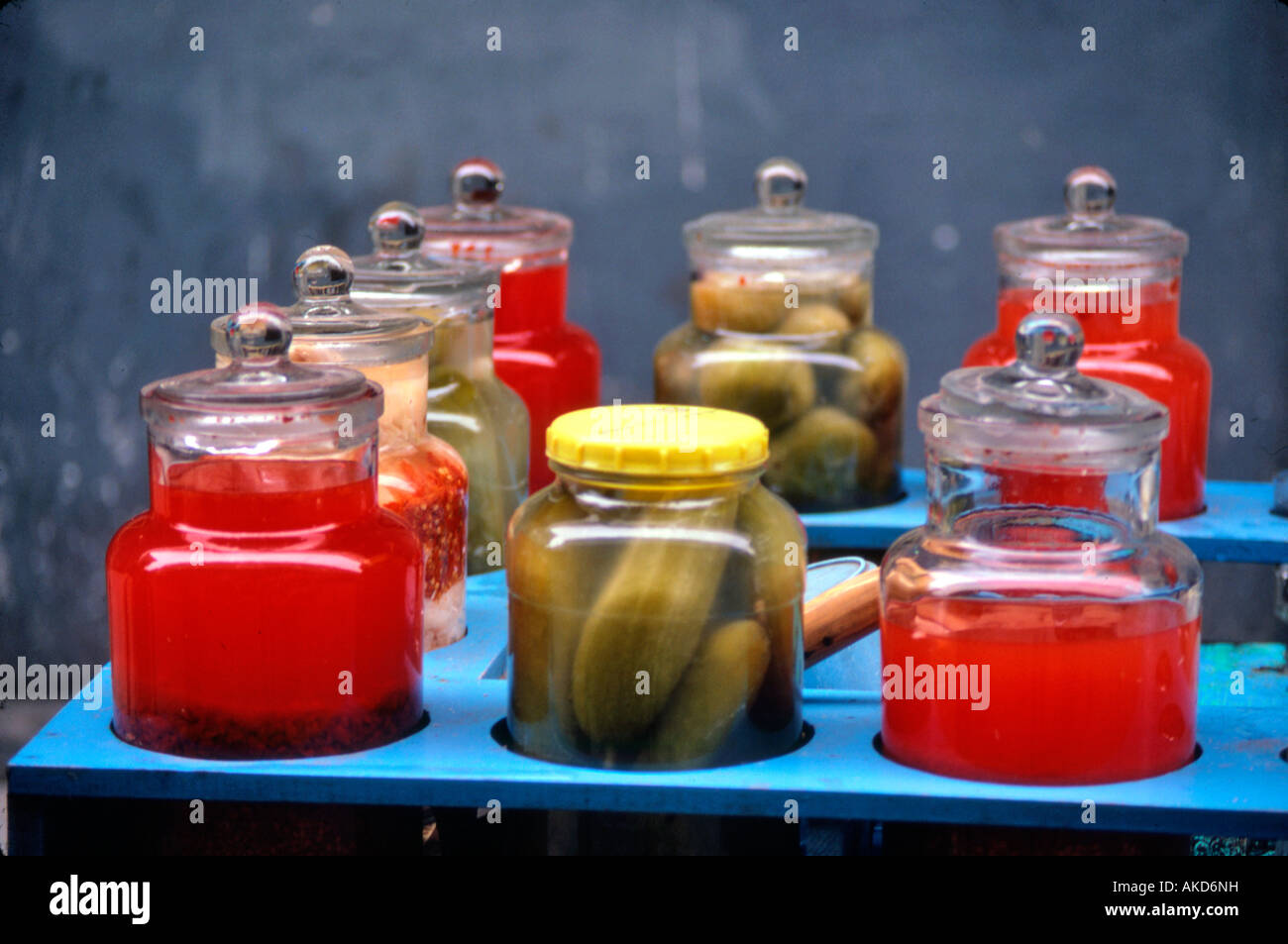 Traditional Pickles Istanbul Turkey Stock Photo - Alamy