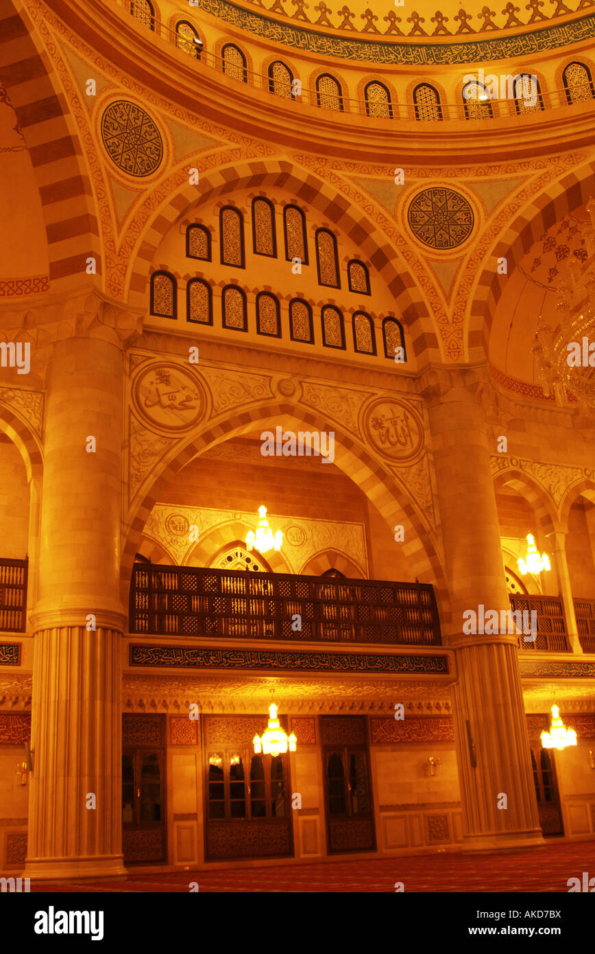 Bahaa Hariri Mosque Saida Lebanon Stock Photo - Alamy