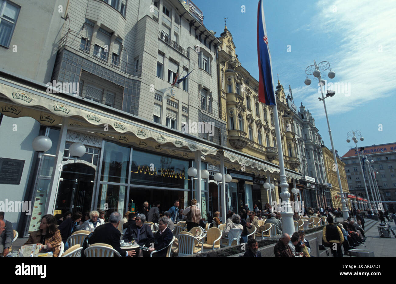 Zagreb, city center Stock Photo - Alamy