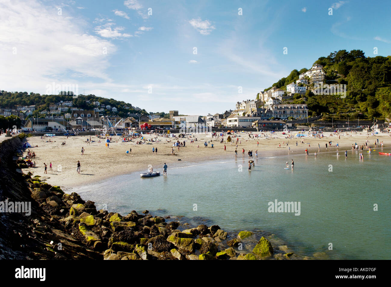 Looe Bay Stock Photos & Looe Bay Stock Images - Alamy