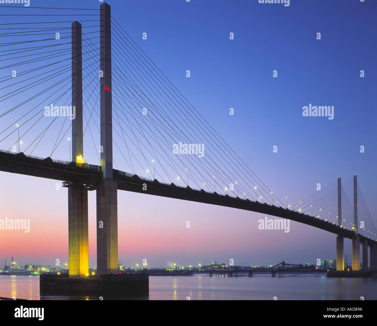 Queen elizabeth ii toll bridge hi-res stock photography and images - Alamy