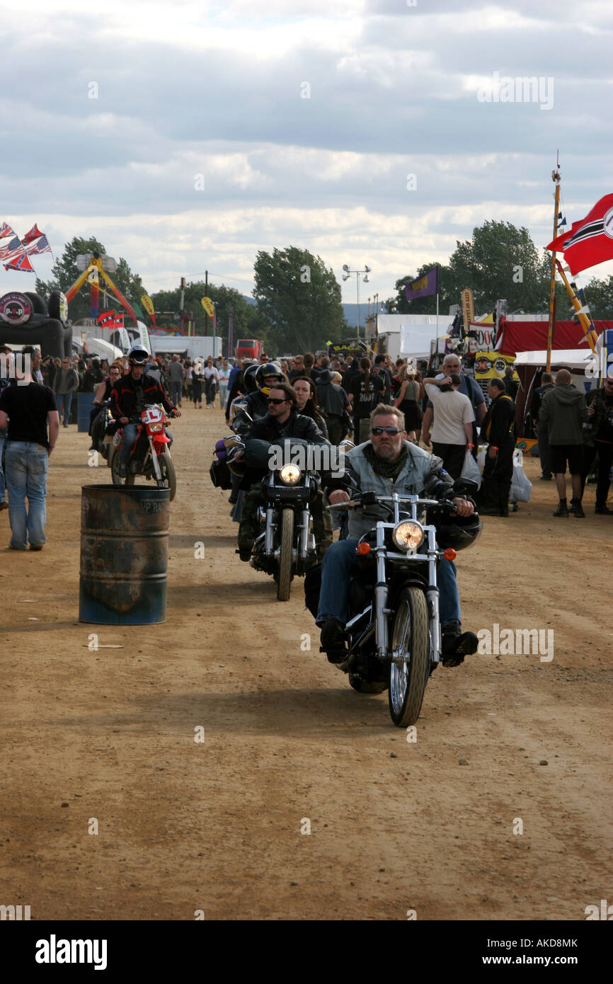 Annual Bulldog Bash rock festival Stratford Stock Photo - Alamy