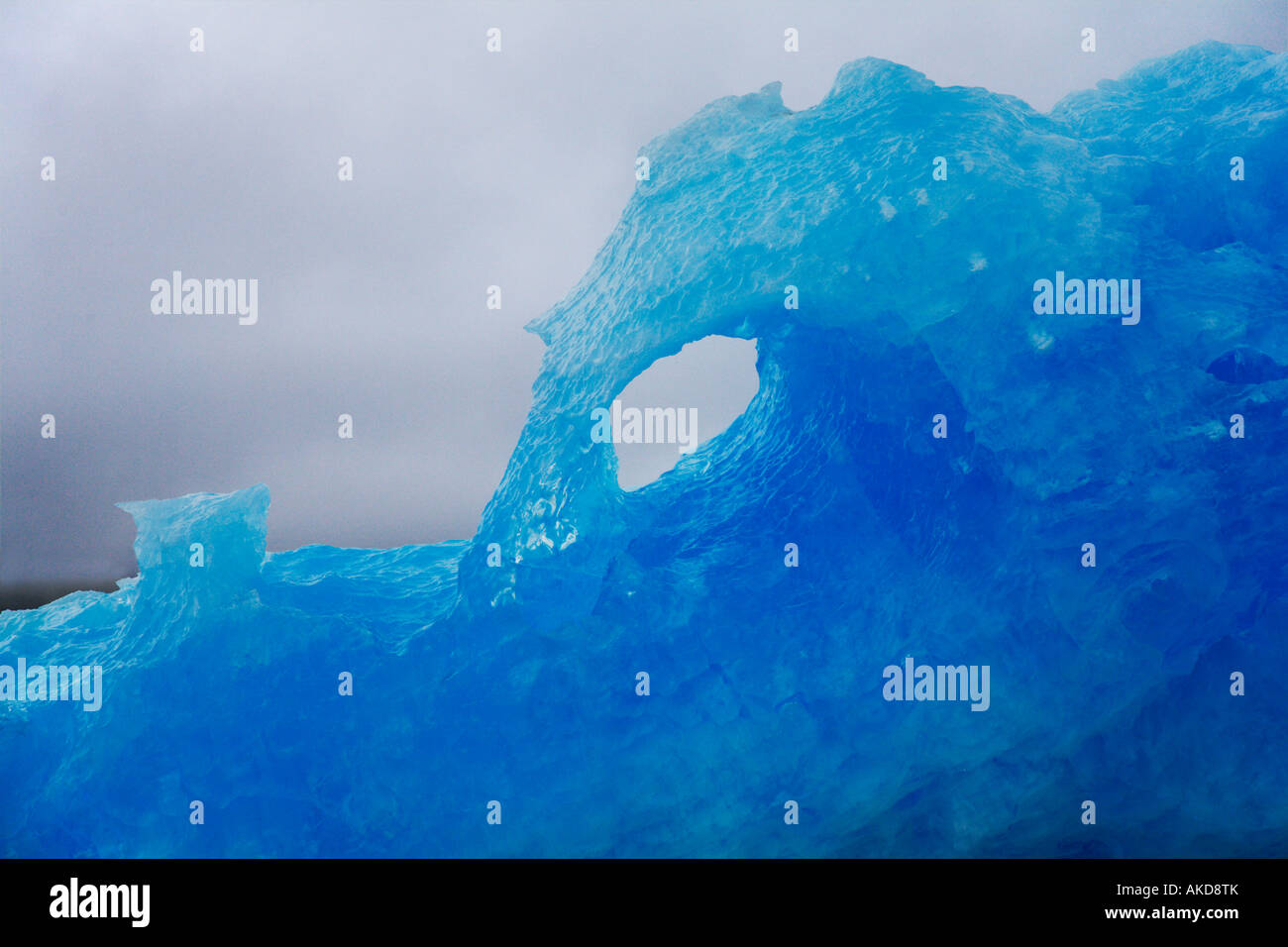 Close up circle melting iceberg hi-res stock photography and images - Alamy