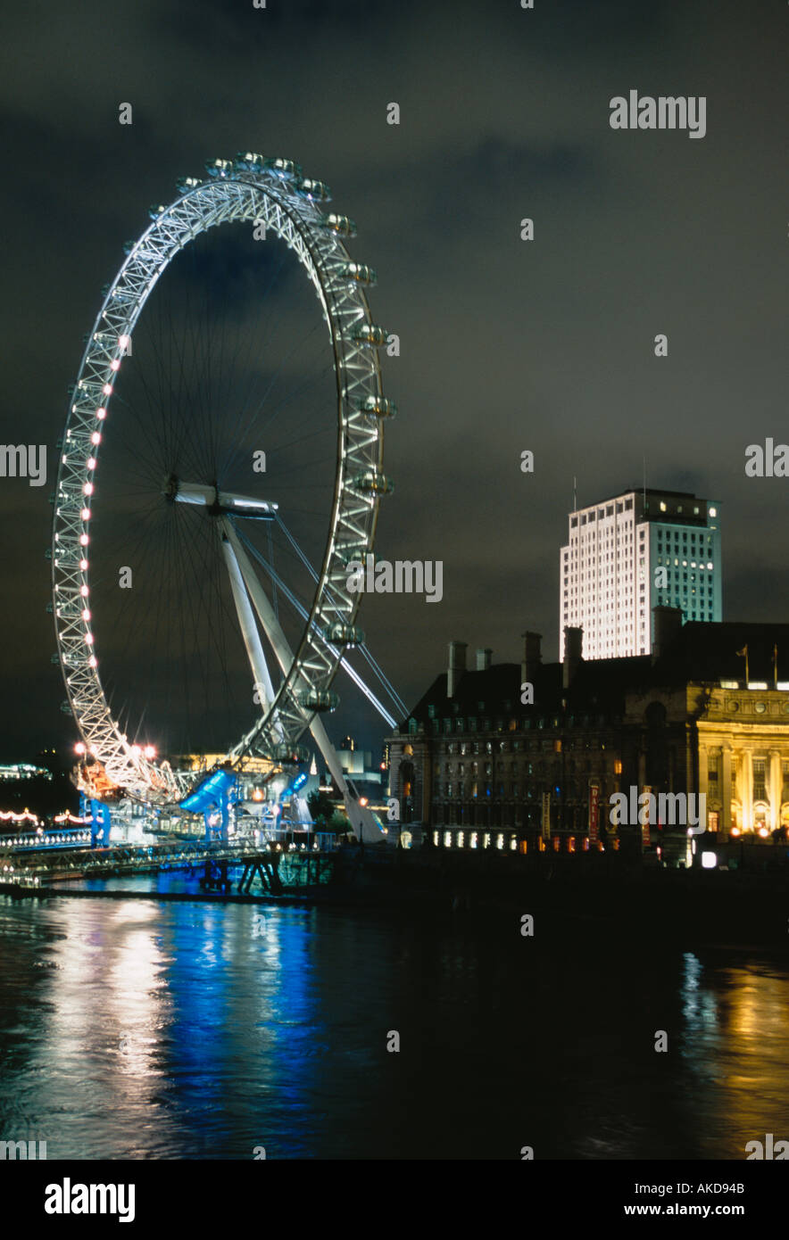The London Eye London England UK Stock Photo - Alamy