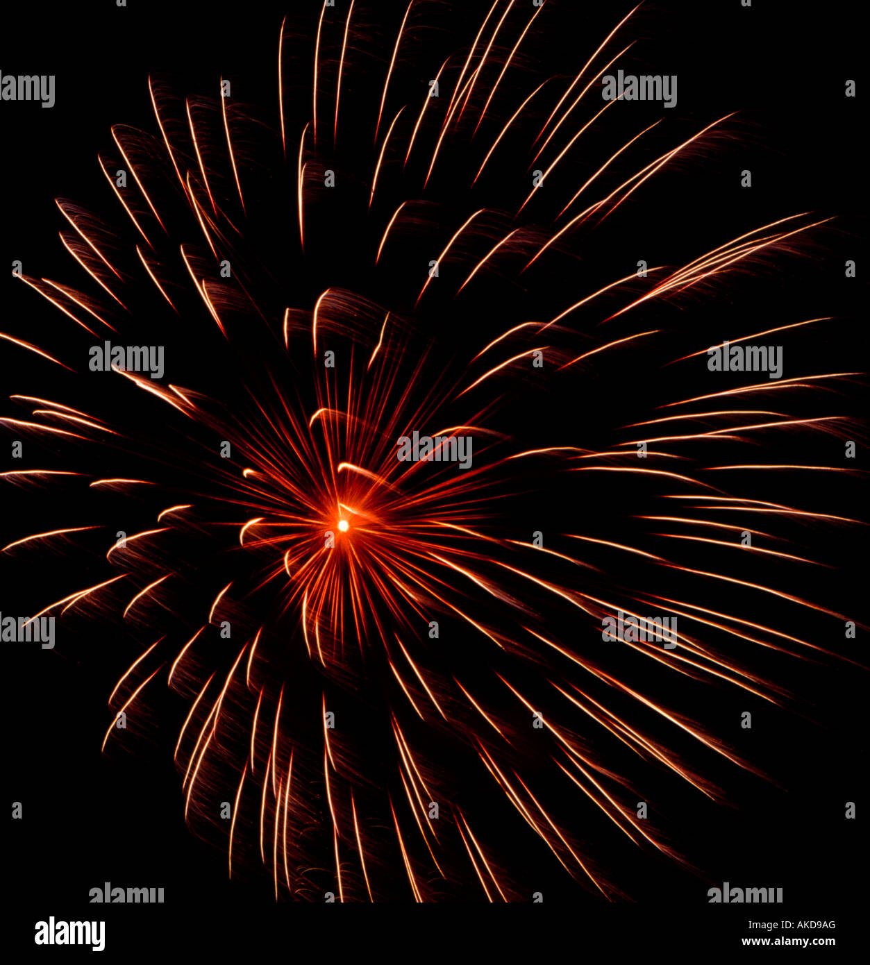Single firework burst hi-res stock photography and images - Alamy