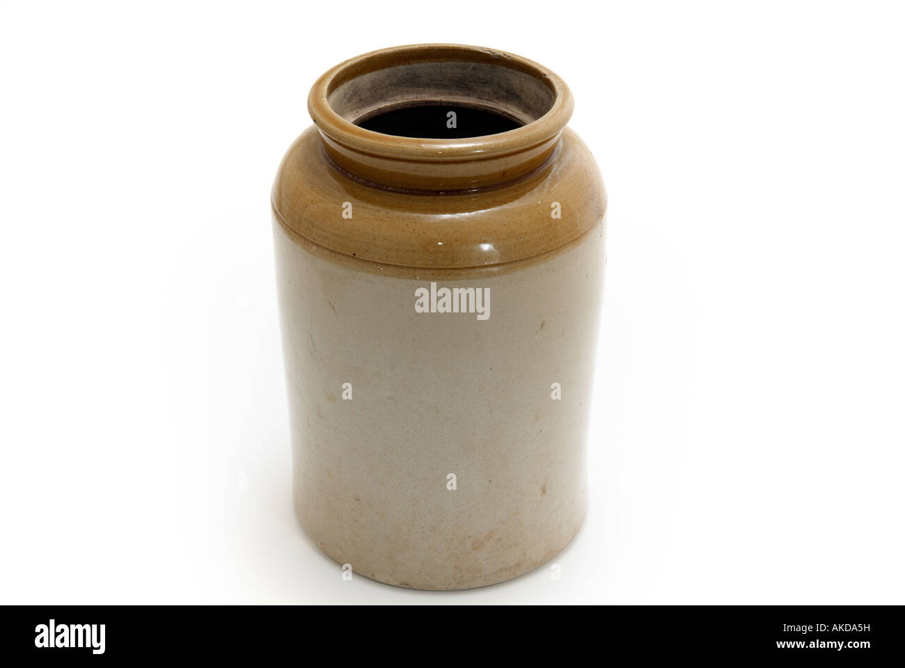 Old earthen ware stone storage jar Stock Photo - Alamy