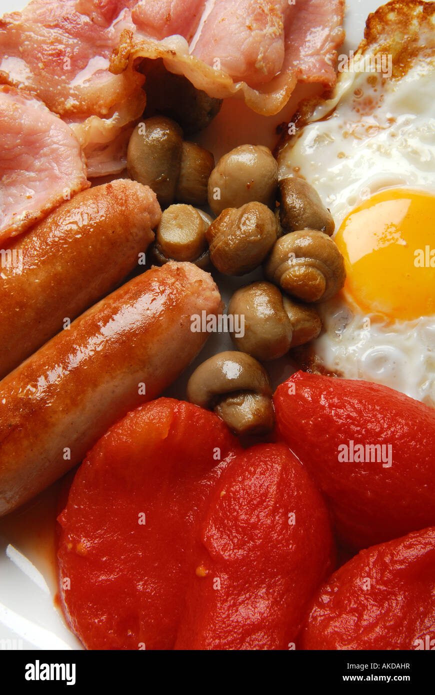 Fried breakfast meal Stock Photo - Alamy