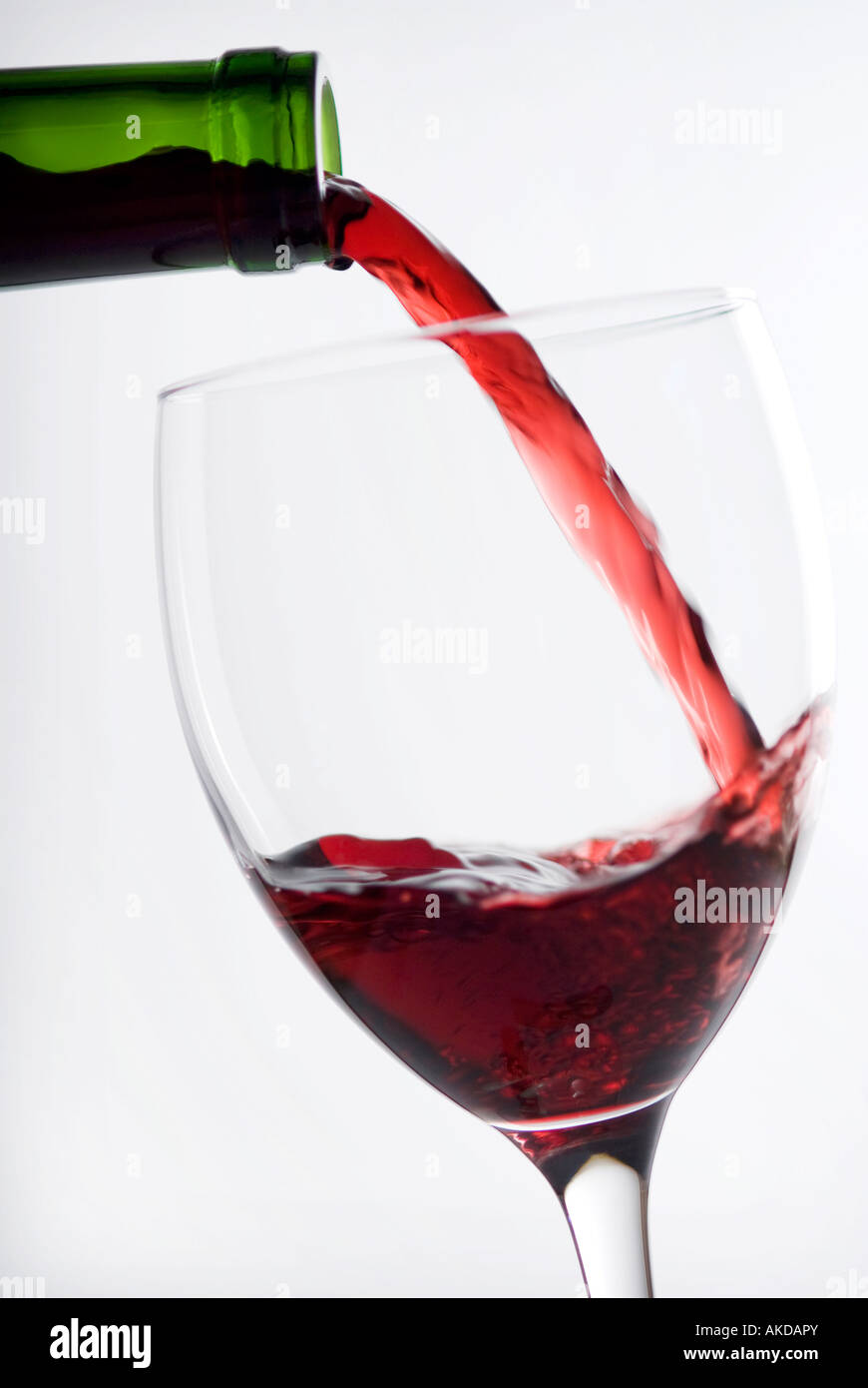 Wine poured bottle hi-res stock photography and images - Alamy
