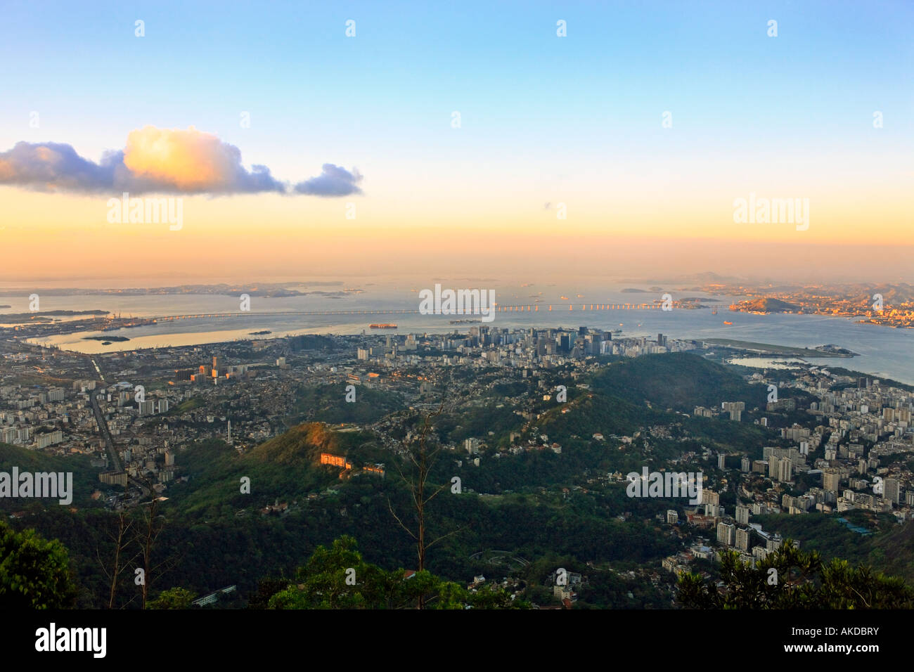 aerial view of rio de janeiro brazil Stock Photo - Alamy