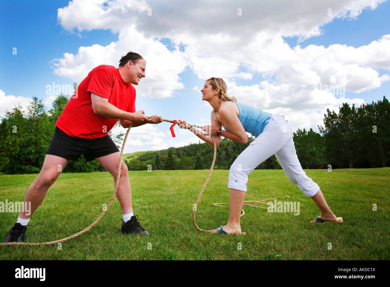 Tug of war Stock Photo - Alamy
